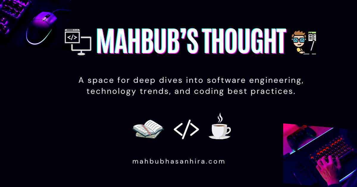 Mahbub Hasan Hira || Software Engineer